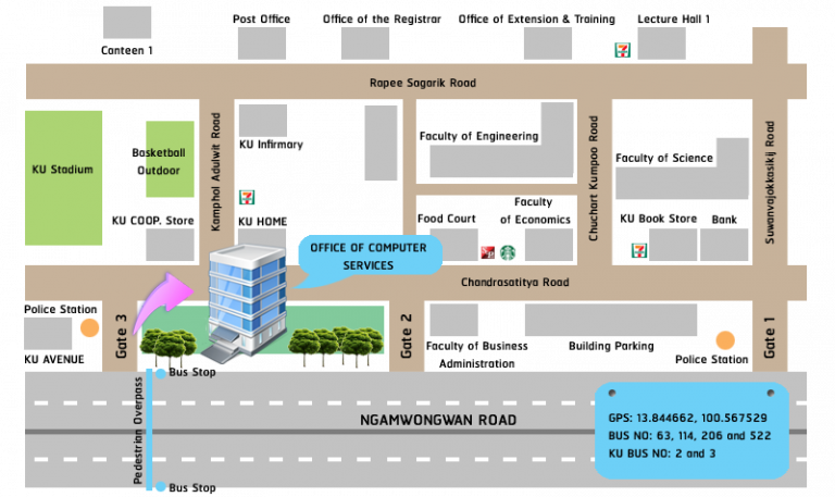 OCS Map – OCS | Office of Computer Service